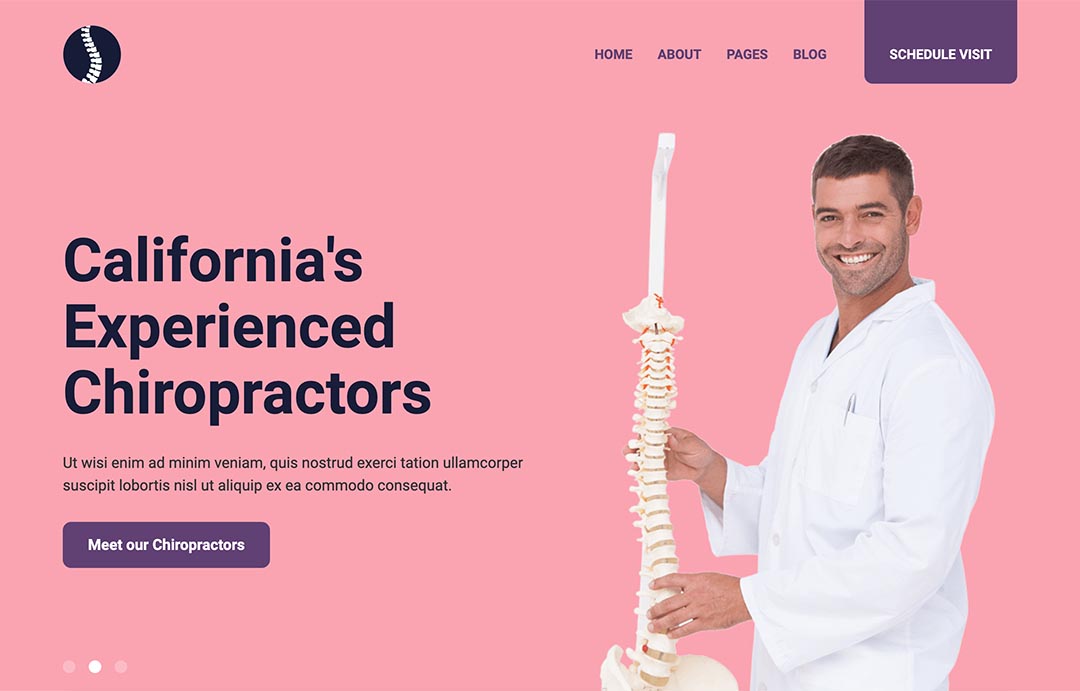 Chiropractic Template - Joomla Templates - Hot Themes