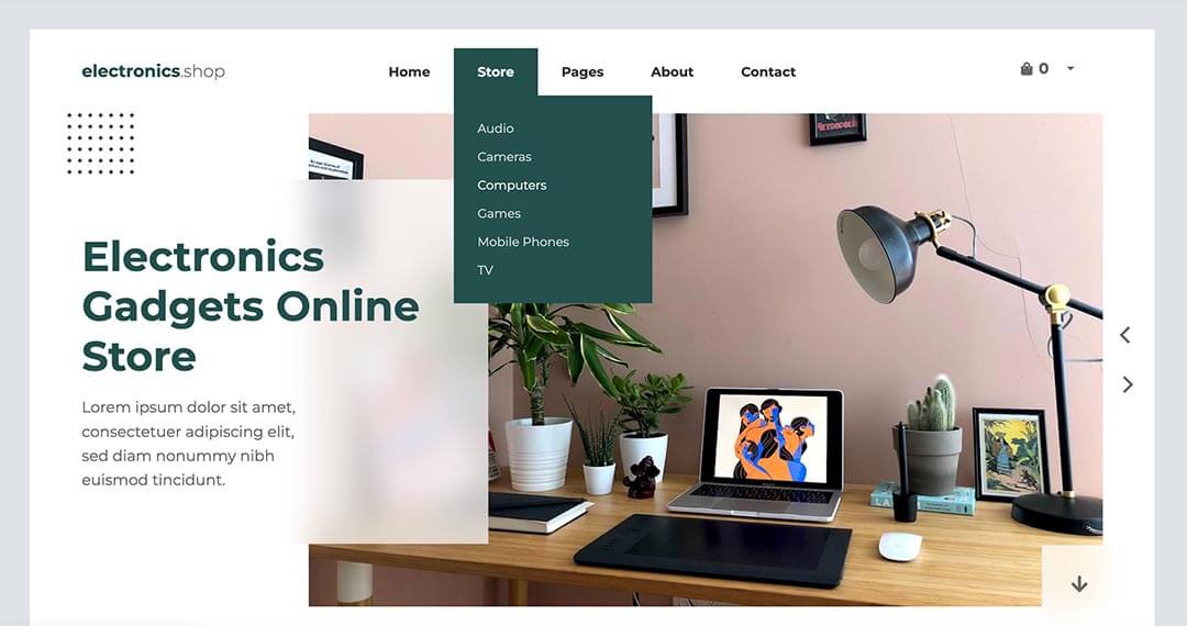 Electronics Shop - E-commerce Joomla Templates - Hot Themes
