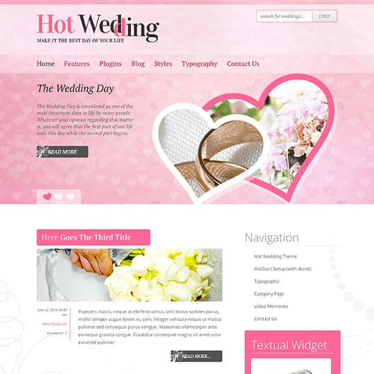 Wedding Themes - Hot Themes